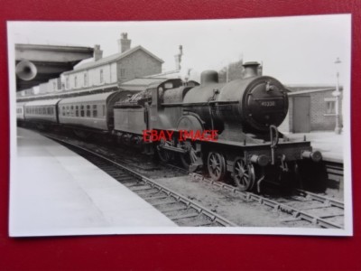 PHOTO LMS CLASS 2P LOCO NO 40332 AT GLOUCESTER EASTGATE 1957 | eBay UK