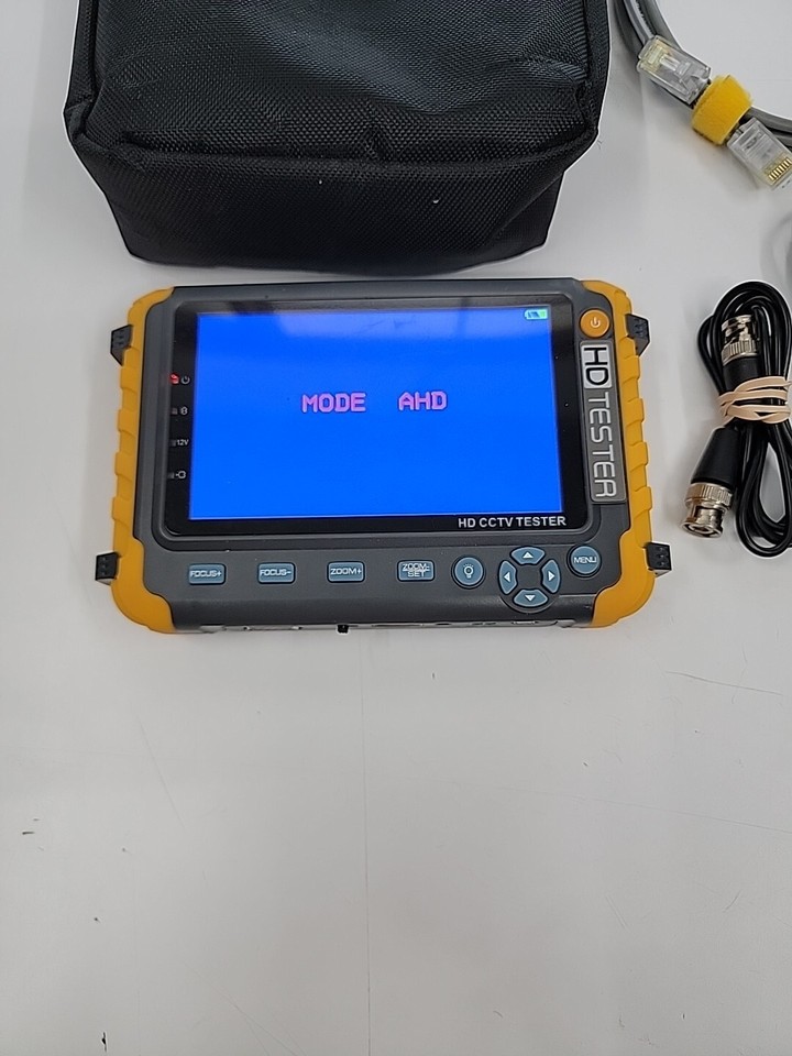 CCTV Tester 5in 8MP VGA HD Input Analog Video Monitor AHD TVI CVI ...