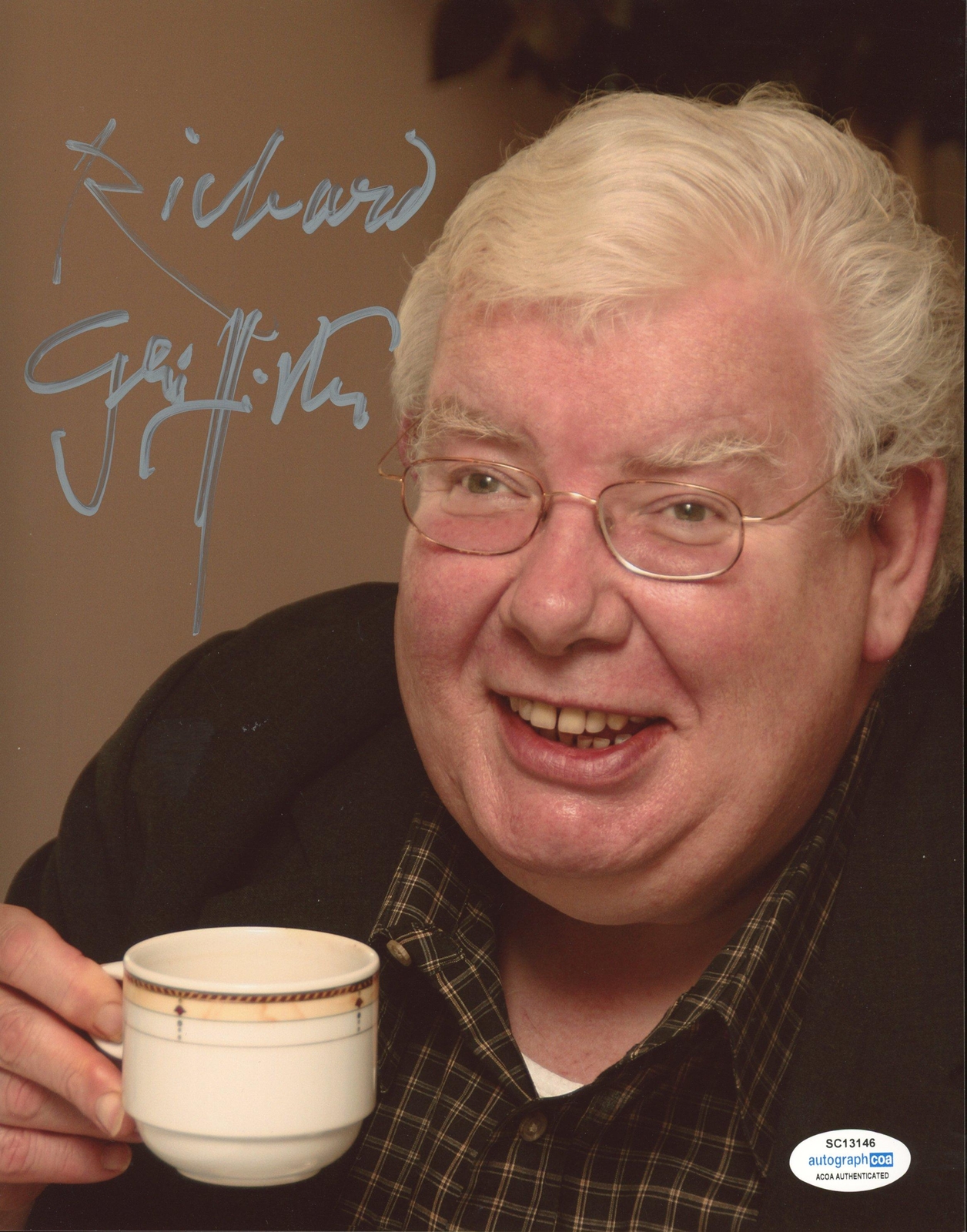 Richard Griffiths "The History Boys" AUTOGRAPH Signed 8x10 Photo ACOA ...