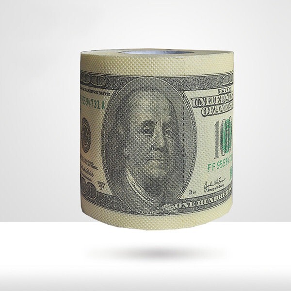 Money Toilet Paper