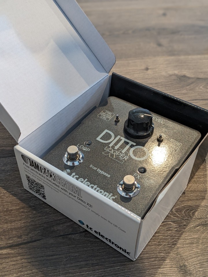 TC Electronic Ditto X2 Looper Guitar Effect Pedal 5706622019615| eBay