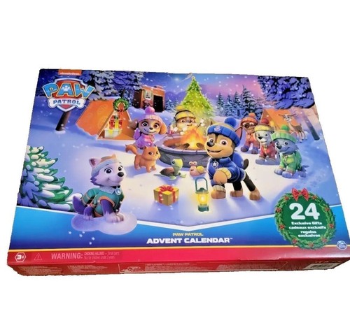 Paw Patrol: Advent Calendar Christmas with 24 Surprise Toys Figures NIB ...
