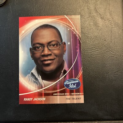 Jb2c #40 The Talent Judge Randy Jackson 2004 Fleer American Idol Season ...