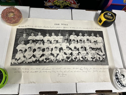 1948 San Francisco Seals Original 13x20 Photo Rolled-Up Poster | eBay