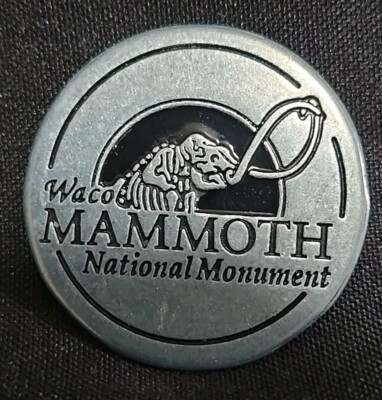 Waco Mammoth National Monument Texas Est 2015 National Park Coin Token ...
