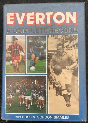 EVERTON FC COMPLETE RECORD 1880-93 BY BREEDON BOOKS 25 X AUTOGRAPHS ...