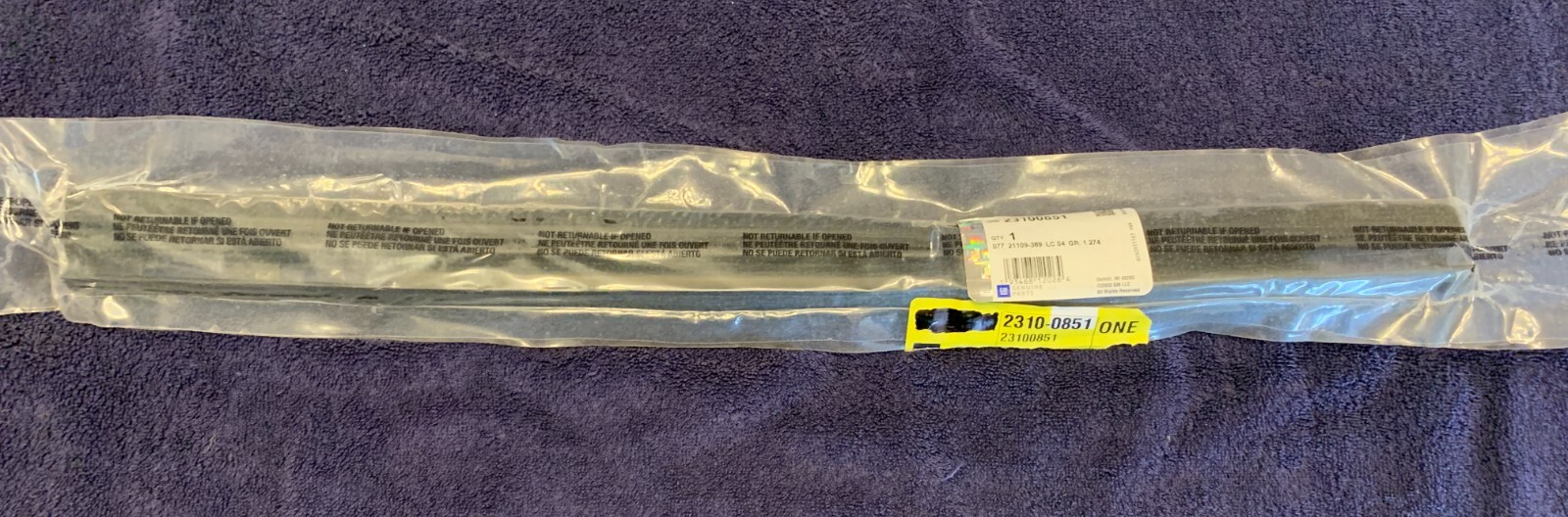 NEW OEM GM Cadillac XT5 A/C AC LEFT Condenser Seal 2017 - 2023 XT5 ...