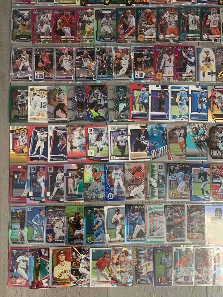 HUGE Sports Card Collection Lot Auto Graded Patch SSP PSA BGS 200+ RC ...