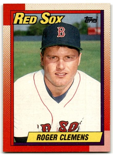 1990 Topps #245 Roger Clemens Boston Red Sox | eBay