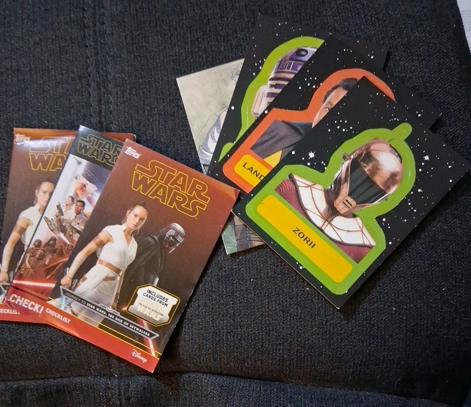 Job Lot of 268 Star Wars ESB ROTJ and other Trading Cards Excellent ...