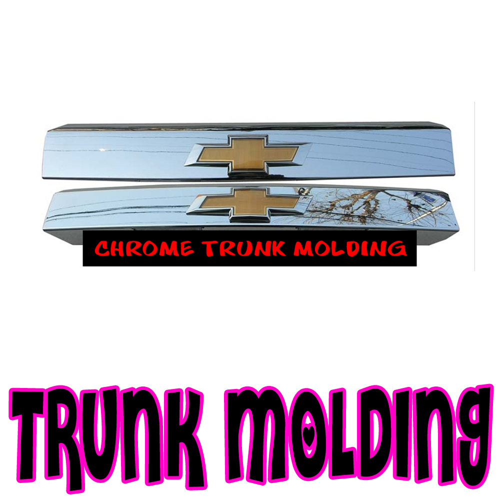OEM 95468040 Rear Trunk Chrome Garnish with Emblem for 2011 2015 Chevy ...