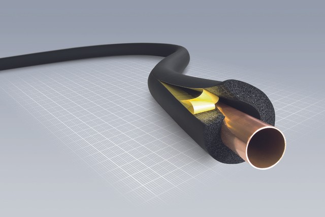 22mm Pipe Lagging Armaflex SelfSeal 13mm Wall X 2m Pre Slit Class O ...