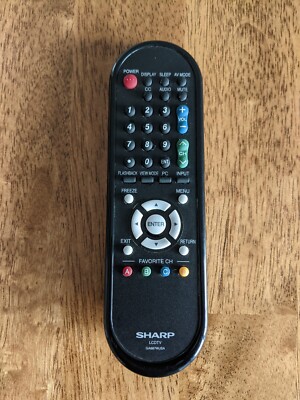 SHARP LCDTV GA667WJSA Remote Control Original Sharp Replacement ...