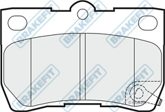 Brakefit PD3335 Brake Pad Set for sale online | eBay UK