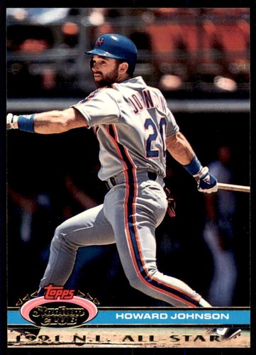 1991 Stadium Club Stadium Set Howard Johnson Baseball Cards #92 | eBay