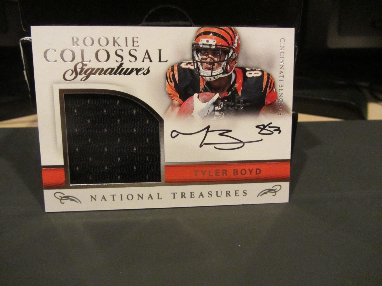 National Treasures Rookie Autograph Jersey Bengals Tyler Boyd 65/99 ...