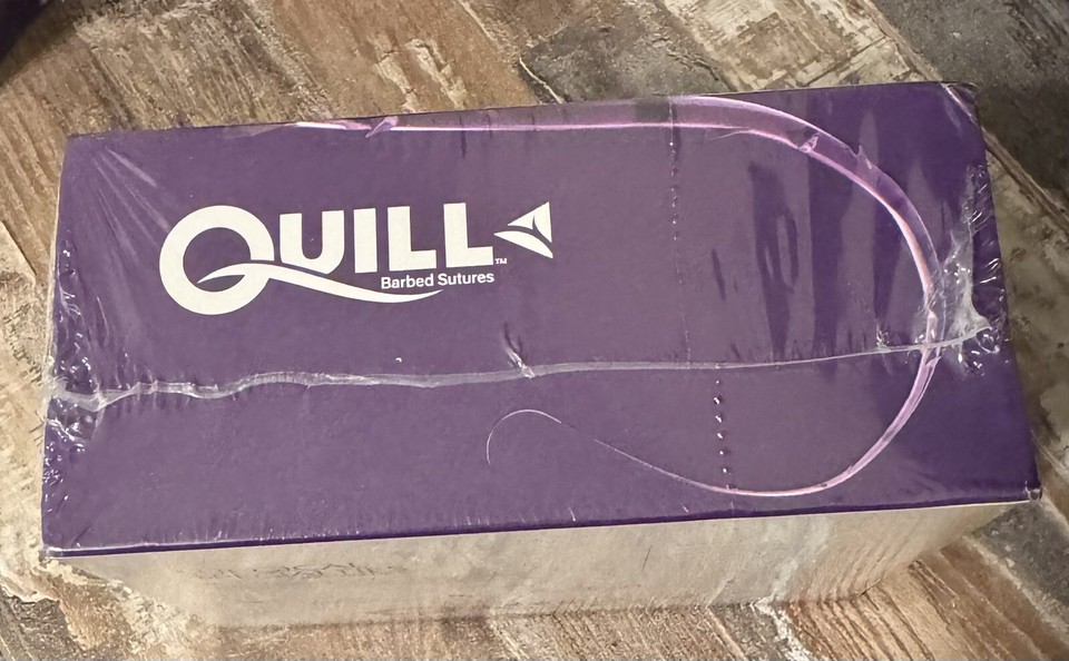 Quill Barbed Suture By Corza Med RA-1036Q-0 PDO Size 2-0 PS-2 Needle ...
