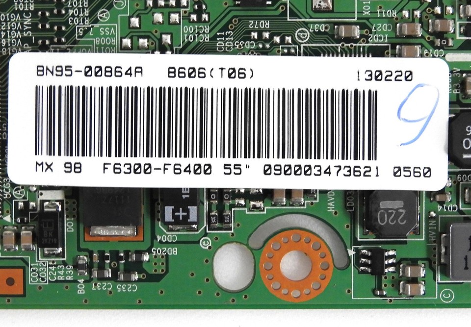 Samsung UN55F6100AF UN55F6350AF UN55F6300AF T-Con Board BN95-00864A | eBay