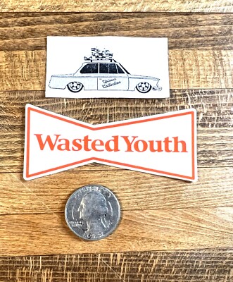 Verdy Wasted Youth Bud Sticker Dunk Bape Art Streetwear | eBay