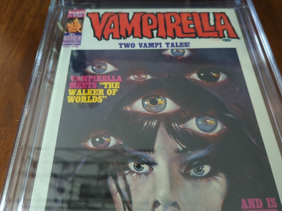 Vampirella #112 CGC 6.0 WHITE PAGES!!! 1983 Last Warren Title | eBay
