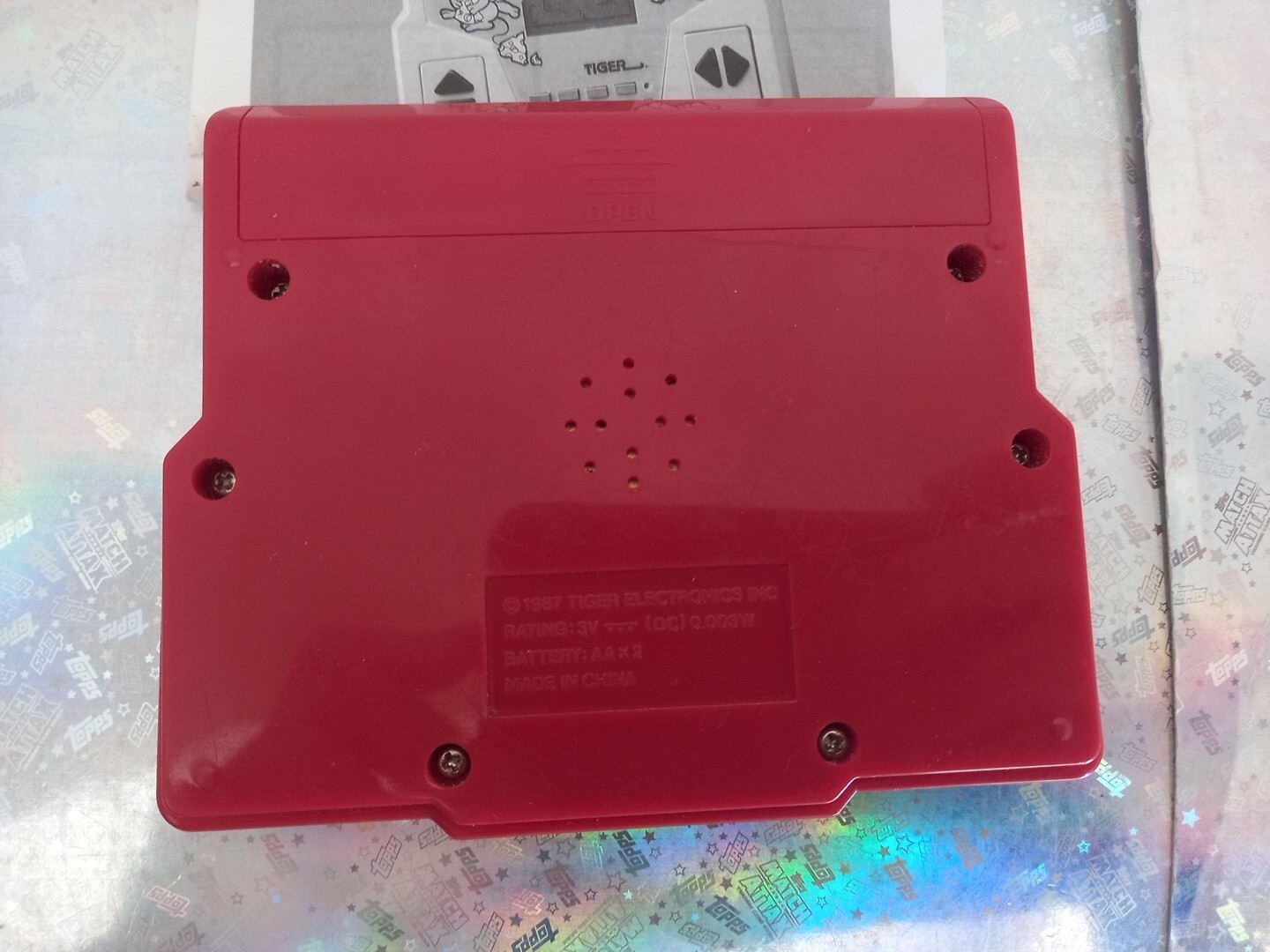 GIOCO ELETTRONICO LCD TIGER ELECTRONICS INC. 1987 MOUSE MAZE TESTATO ...