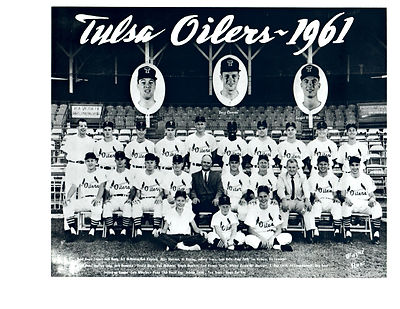 1961 TULSA OILERS 8X10 TEAM PHOTO ST. LOUIS CARDINALS BASEBALL OKLAHOMA ...