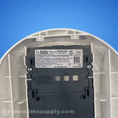 System Sensor PC2WLED Ceiling Mount Horn Strobe 4770 | eBay