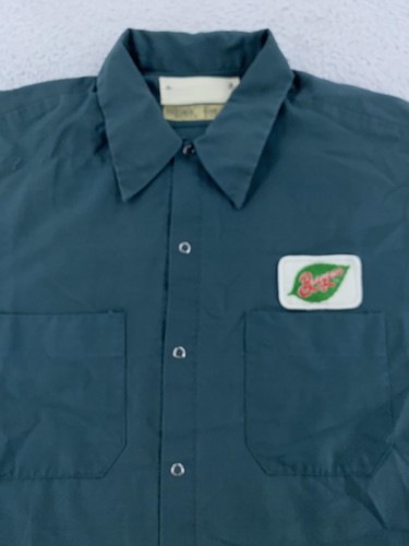 Vintage Breyer's Ice Cream Work Shirt Mens XL Short Sleeve Uniform ...