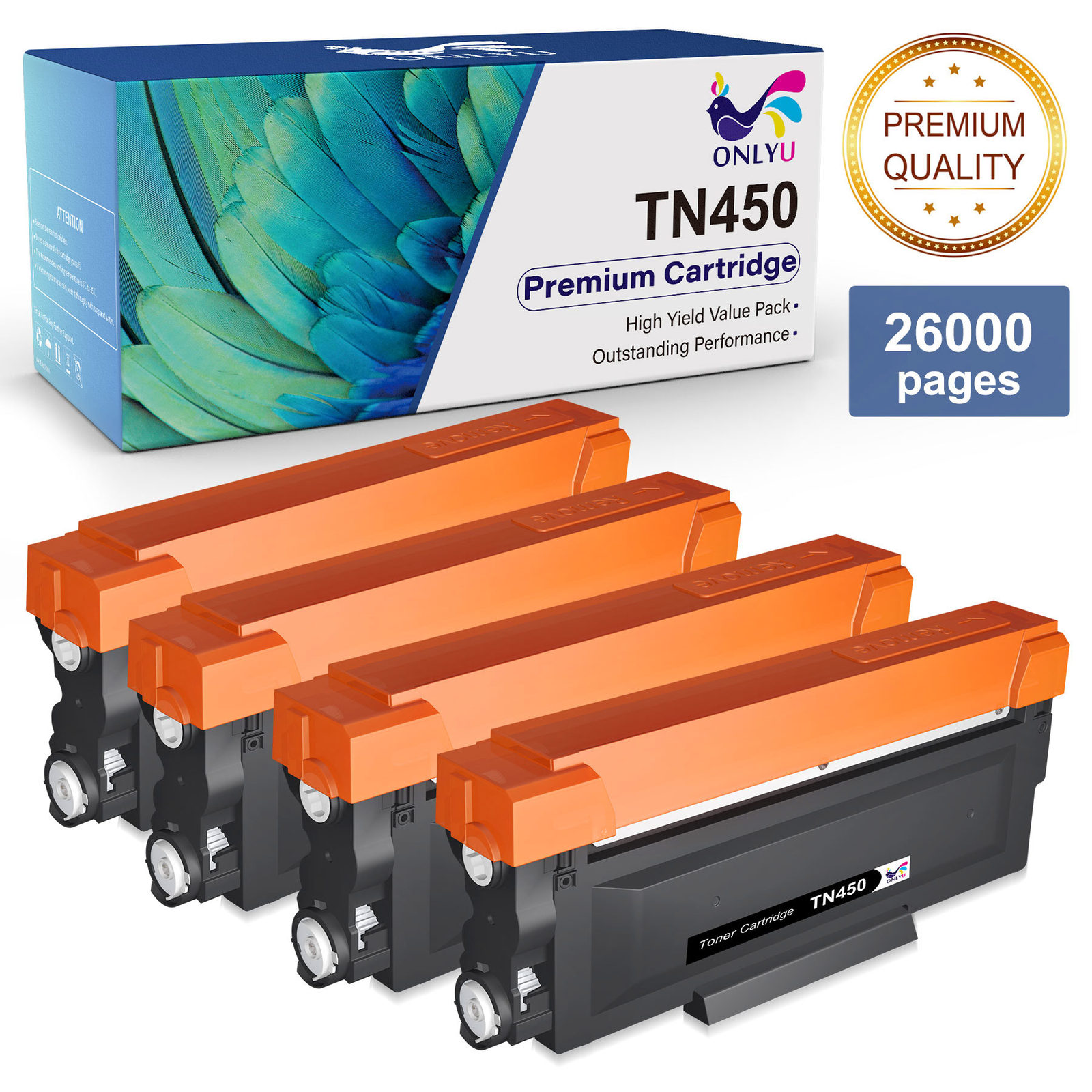 TN450 Toner DR420 Drum Compatible for Brother HL-2270DW HL-2240 2280DW ...