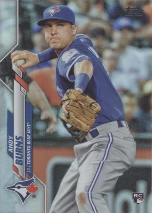 2020 Topps Update Series - Andy Burns #U-177 Rainbow Foil (RC) for sale ...