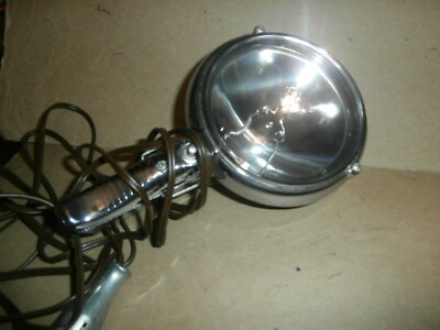 Vintage Electroline 12v Car Truck Hand Held Metal Spotlight Series G ...