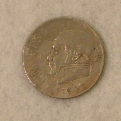Mexican 1971 Un Peso Mexico 1 Peso Coin Good | eBay