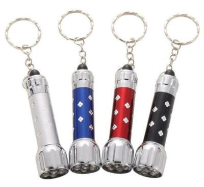 5 LED Key Chain Flashlight Torch Light Lamp Camping Lantern | eBay