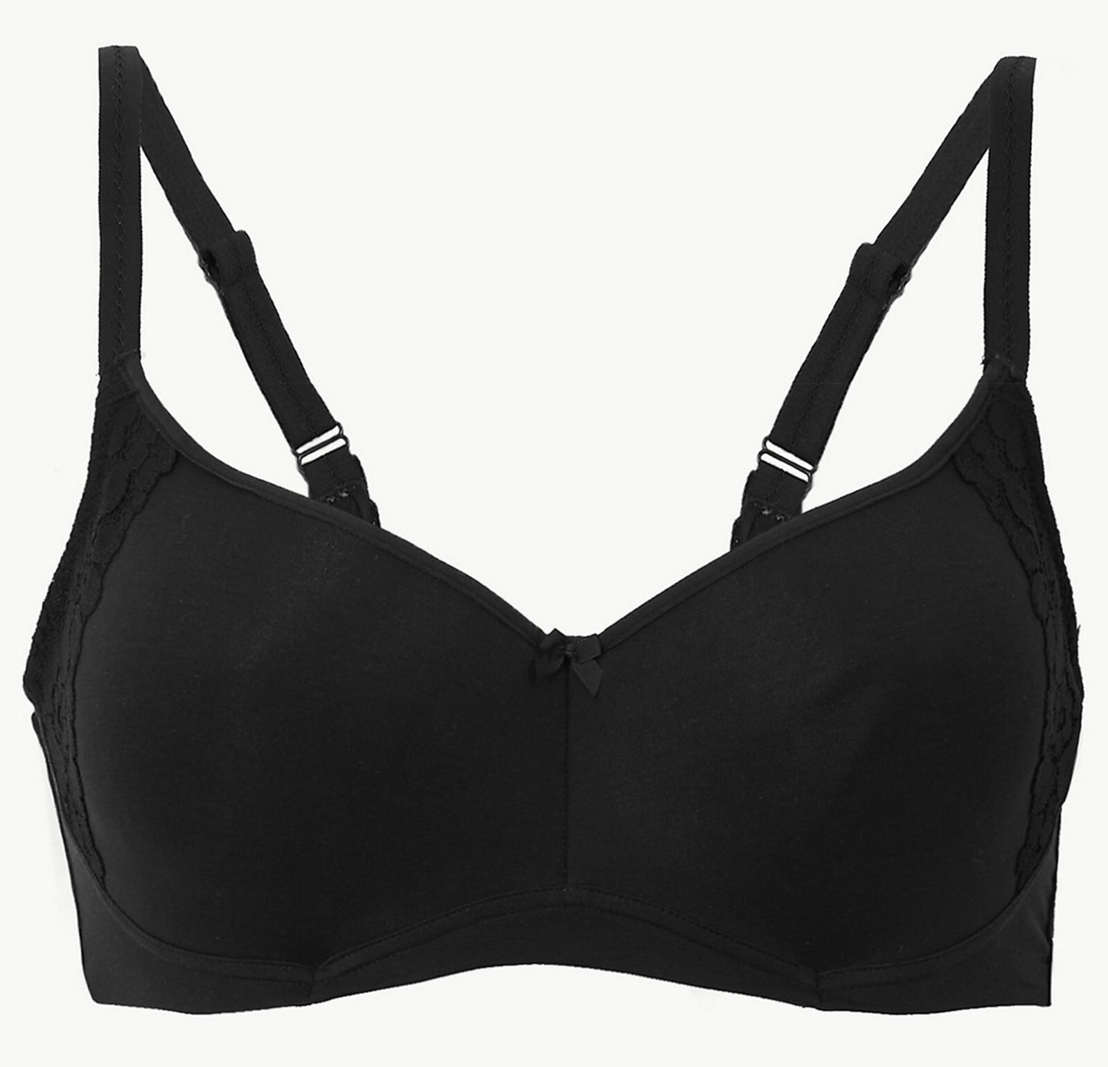 M&S Cool Comfort Smoothing Cotton Rich Underwired Full Cup Bra, 34 - 42 ...