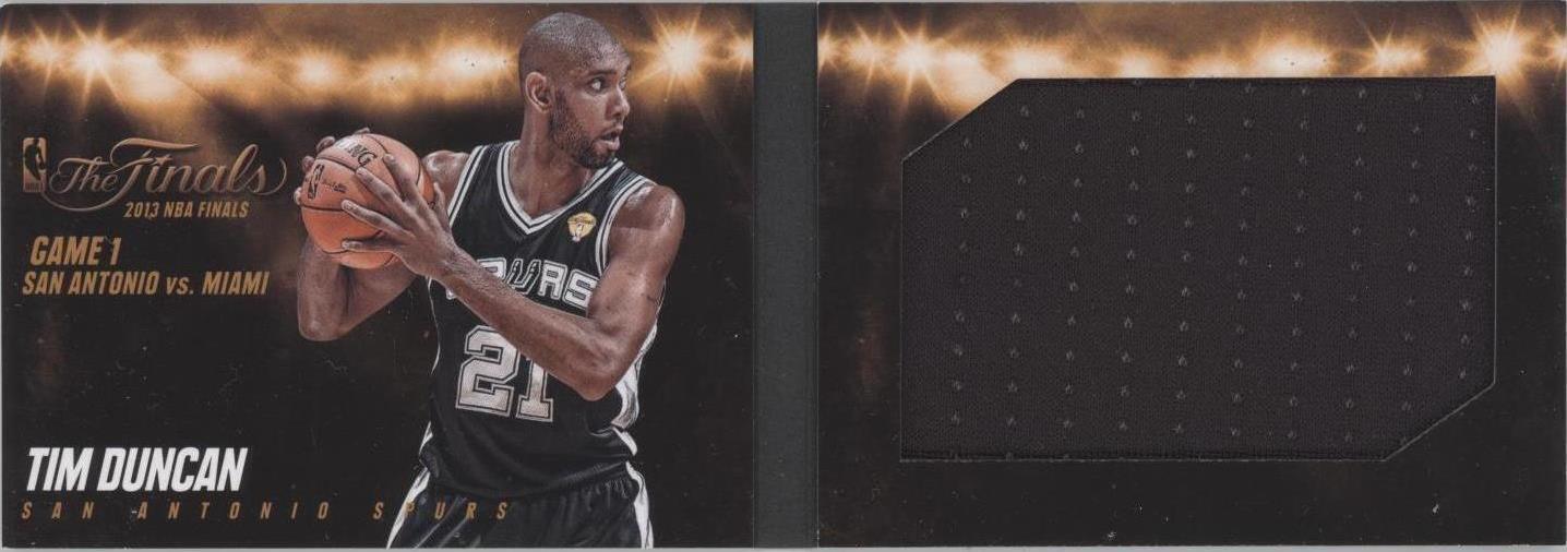 2013-14 Panini Preferred - 2013 Nba Finals Memorabilia Booklet Tim ...
