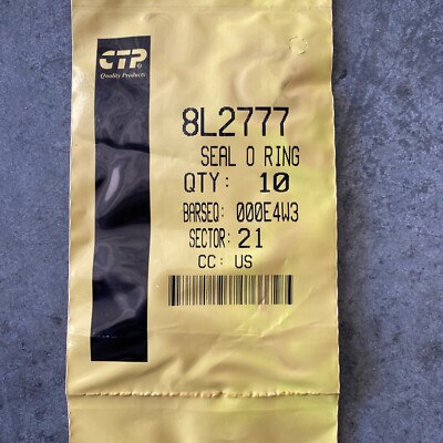 NEW Caterpillar (CAT) 8L-2777 or 8L2777 O-RING - BAG OF 10 | eBay