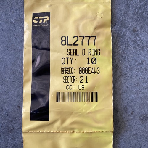 NEW Caterpillar (CAT) 8L-2777 or 8L2777 O-RING - BAG OF 10 | eBay