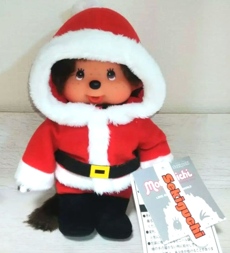 Monchhichi Plush Toy Christmas Santa Claus H18cm Sekiguchi with Tag ...