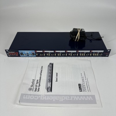 Radial Engineering JD7 Injector Guitar Signal Distribution System w ...