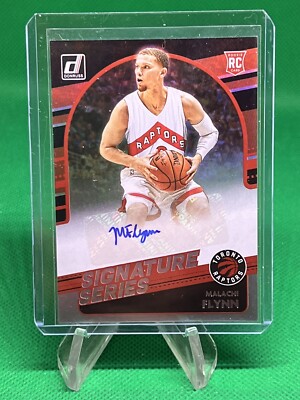 MALACHI FLYNN 2021-22 DONRUSS SIGNATURE SERIES AUTOGRAPH AUTO TORONTO ...