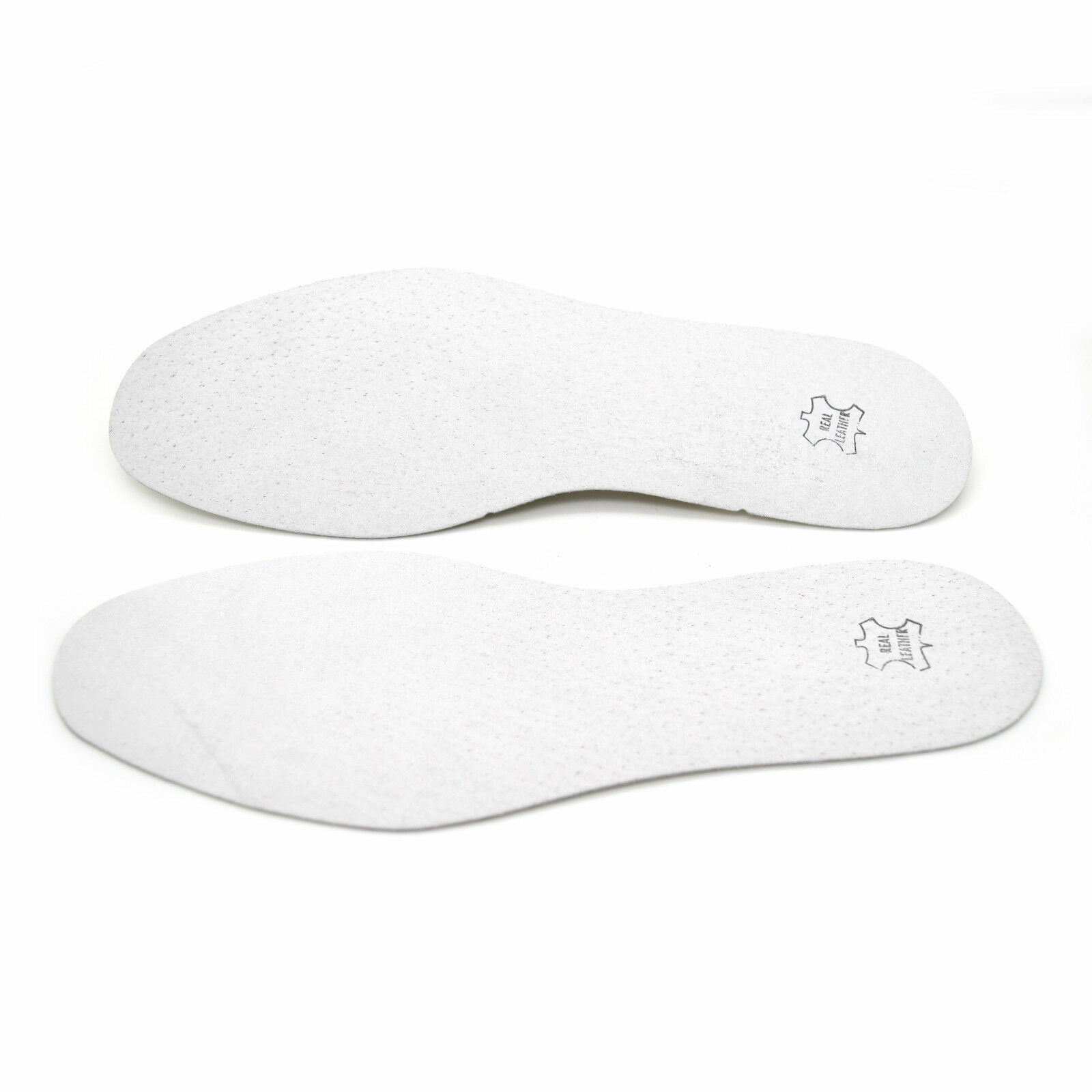 Pair Thin Leather Shoe Insoles Self-adhesive Inner Sole All Size Ladies ...
