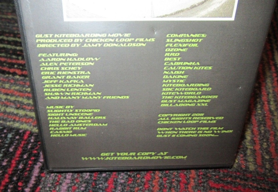 GUST: KITEBOARDING MOVIE, JAMY DONALDSON, SLINGSHOT,OZONE,& MORE, 2011 ...