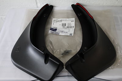 Genuine Mercedes-Benz W213 E-Class Saloon Rear Black Mud Flaps ...