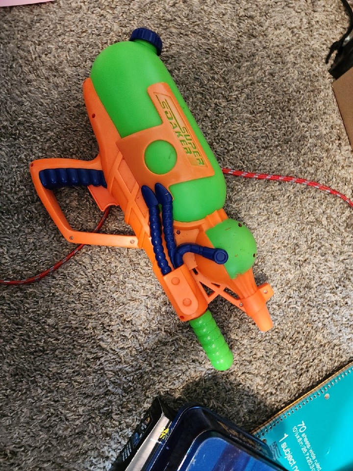 Vintage 2002 Larami Super Soaker Max D 5000 Squirt Water Gun Green ...