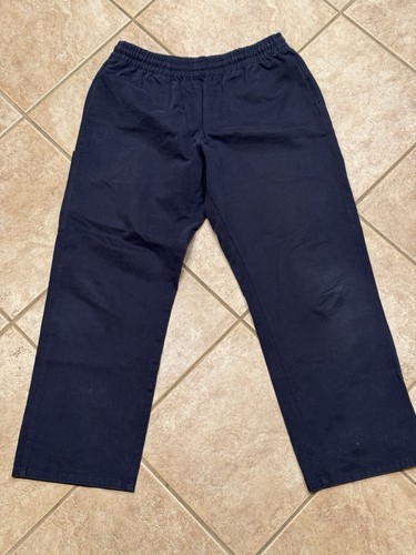 Yeezy YZY Gap Sateen Cargo Pants Mens Size Large Navy Authentic | eBay