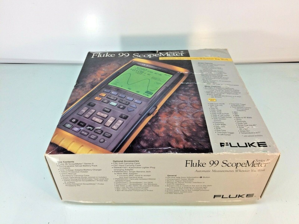 Fluke 99 Scopemeter Series II 50MHz | eBay