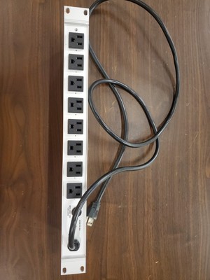 BayTech RPC4-NC 8-Outlet Rack Mount Power Strip 15A 125V 60Hz | eBay