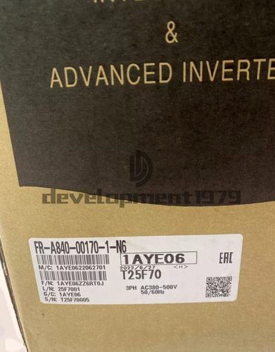 1PC NEW Mitsubishi FR-A840-00170-1-N6 Inverter Drive 7.5 HP A800 480V 3PH 22.5A | eBay