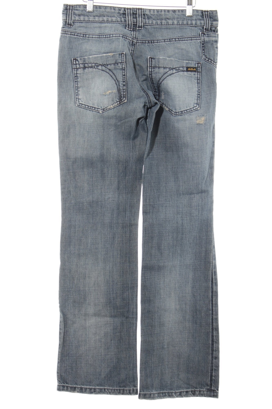 KILLAH Jeans coupe-droite Dames T 42 bleu acier style délavé | eBay