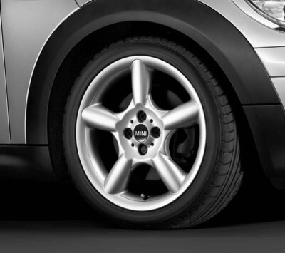 MINI Genuine Light Alloy Wheel Rim Silver Fits R52 R57 R57 LCI R55 ...